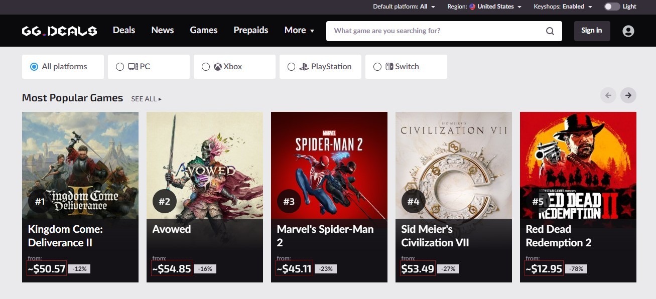 GG.deals – the digital game shopping revolution | AppsGeyser Blog